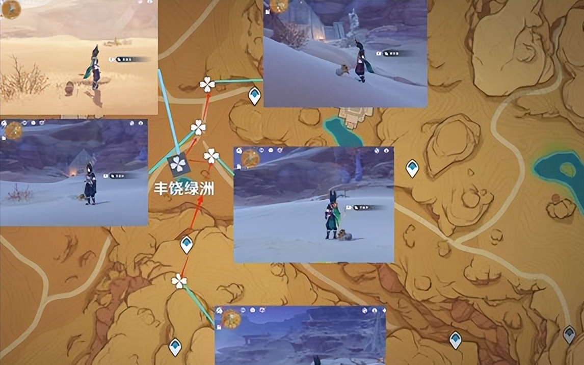 The aboveground distribution map of the original sacred gold bugs The ...