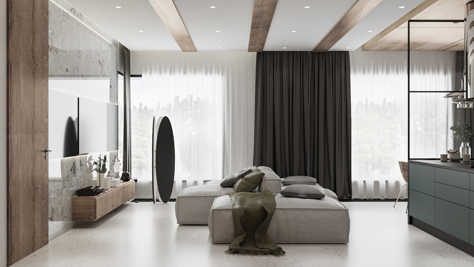 The best way to make space bigger is to use perspective - iNEWS