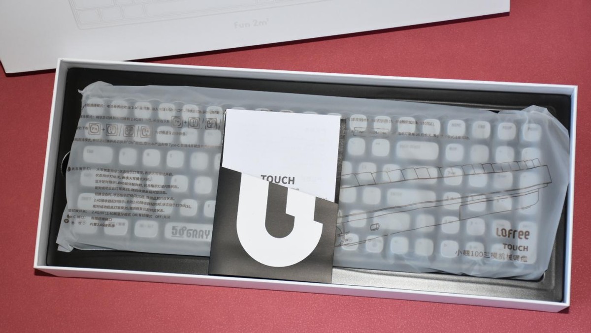 Lofree Luofei Xiaoqiao cement gray keyboard hands-on experience: a high ...