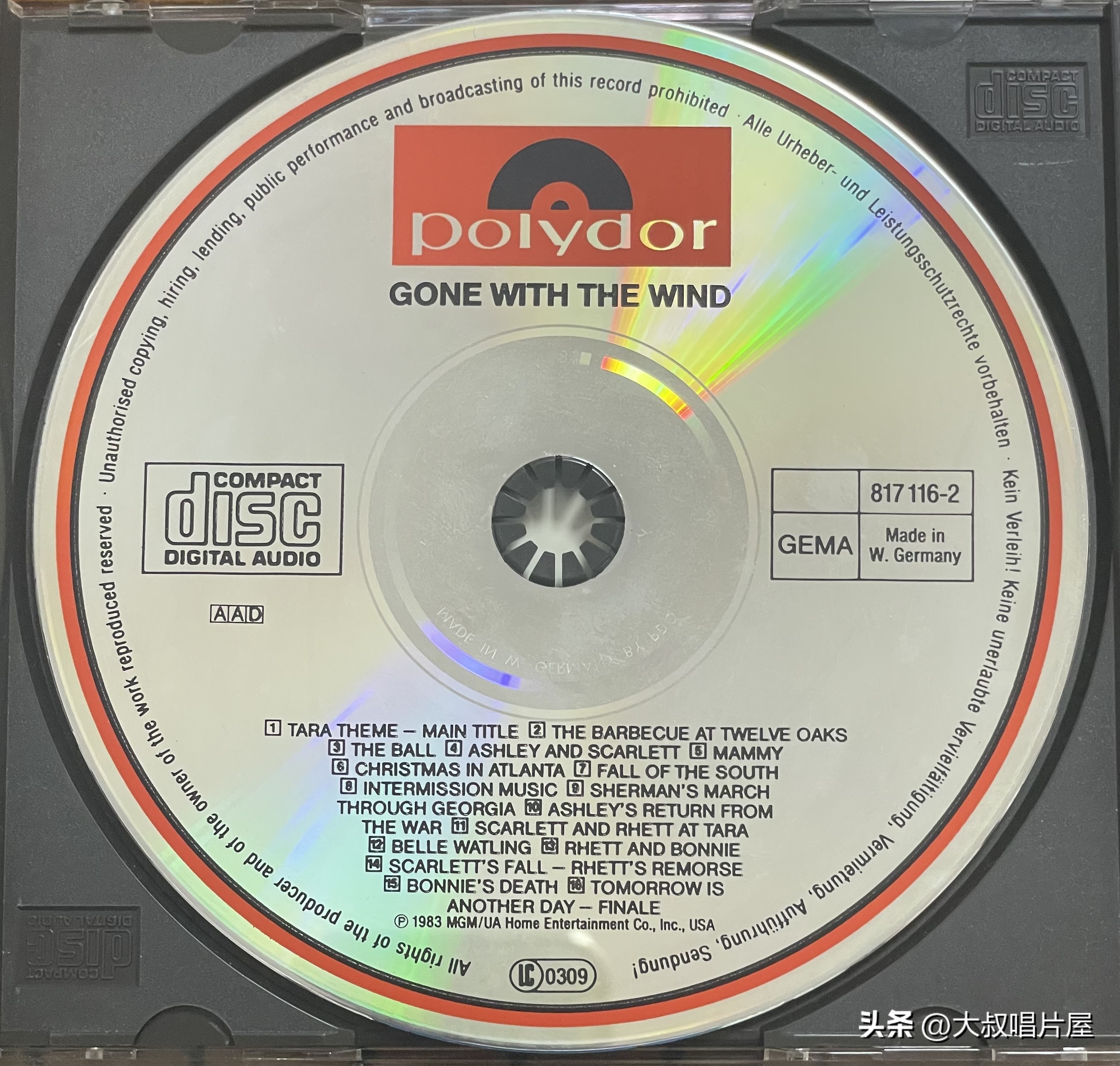 Hear the movie!Inventory of 20 classic movie soundtracks - Disc Sharing ...