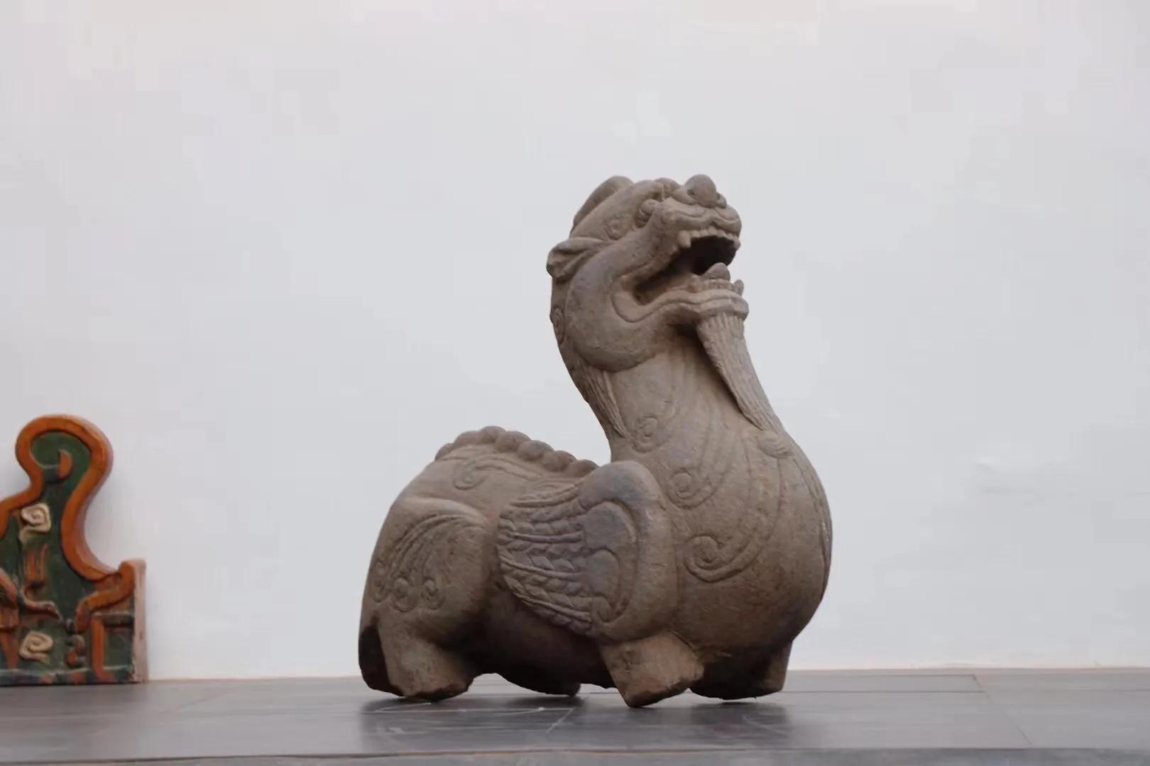 {Ancient mythical beast}, Qingshi, this beast has a ferocious shape, a ...