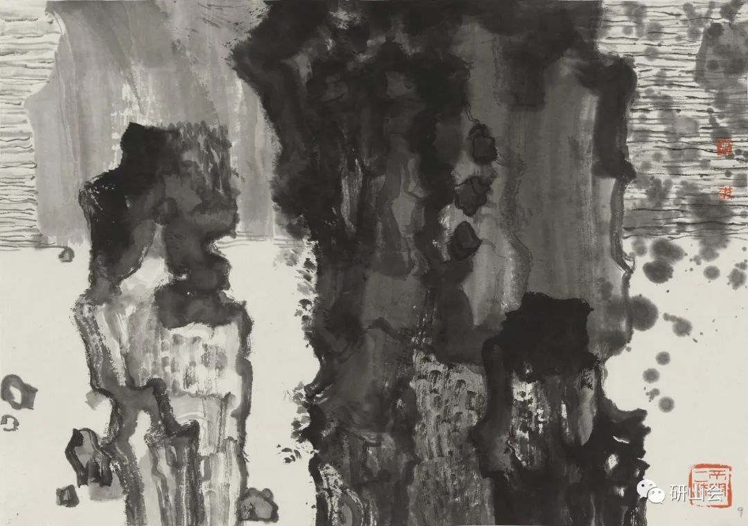 Appreciation of the works of young landscape painter Zeng Cheng, a ...