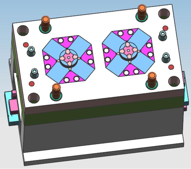 The design of the inner extraction mechanism for the whole ring of the ...