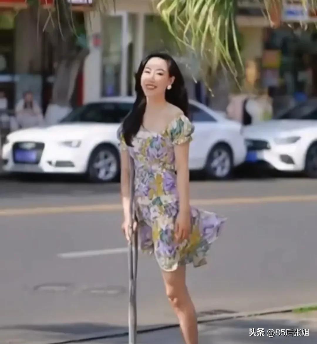The one-legged girl posted about her daily life, netizens: It didn't ...