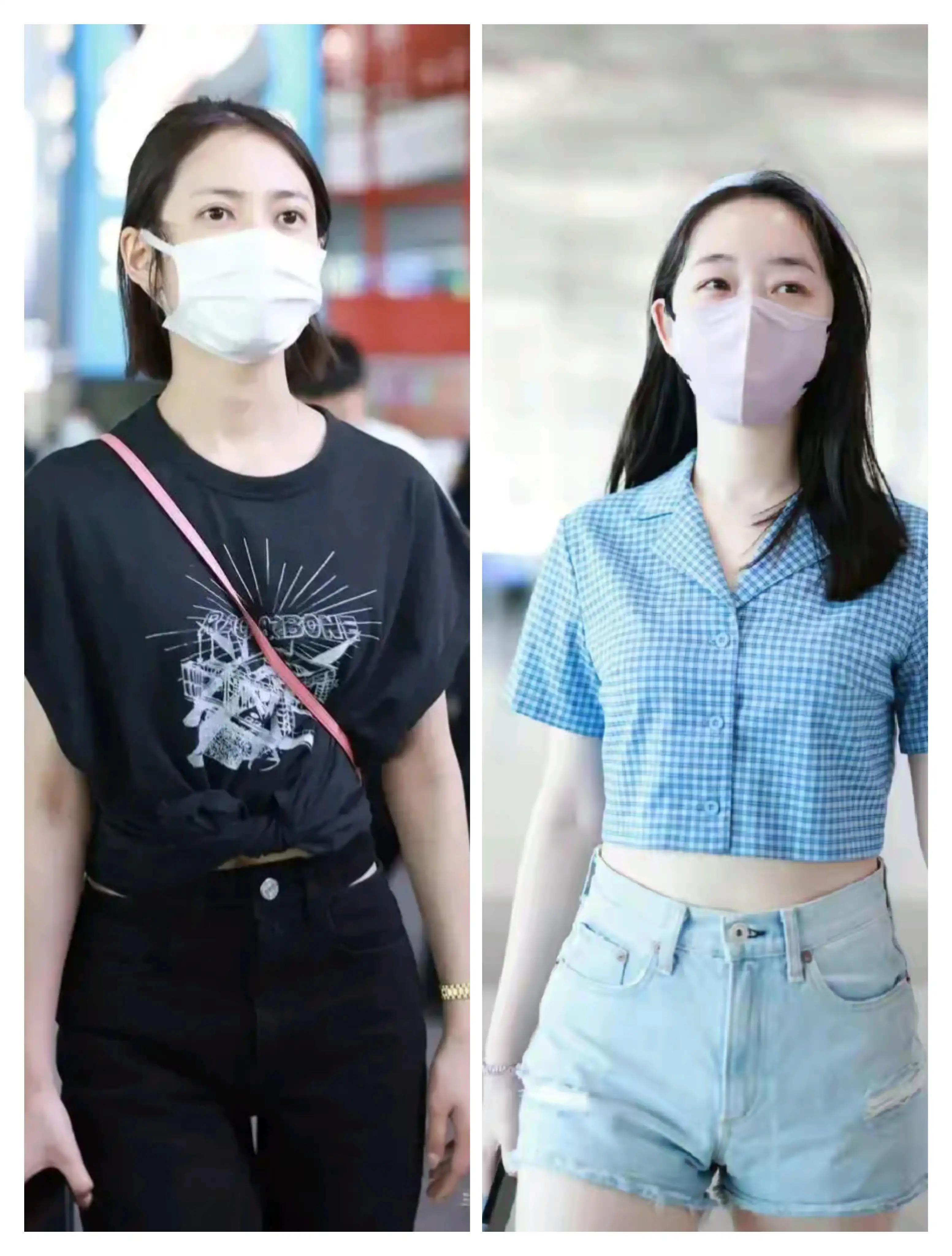 Chen Yuqi and Jiang Mengjie are only three years old, but the airport ...