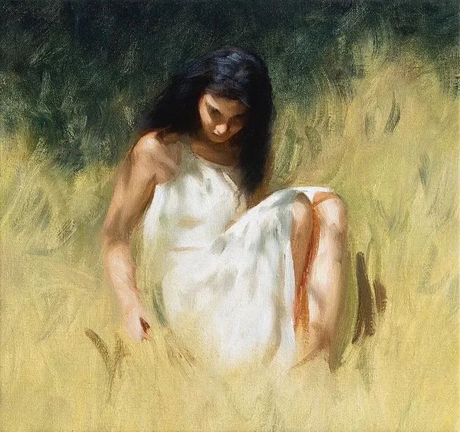 The pinnacle of cool tones!Painting by artist Nick Alm - iNEWS