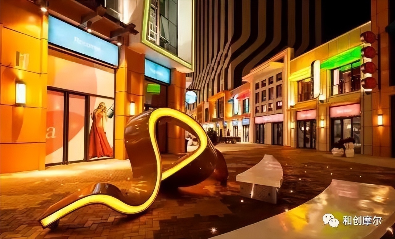 "Case" A good commercial pedestrian street is designed in this way - iNEWS