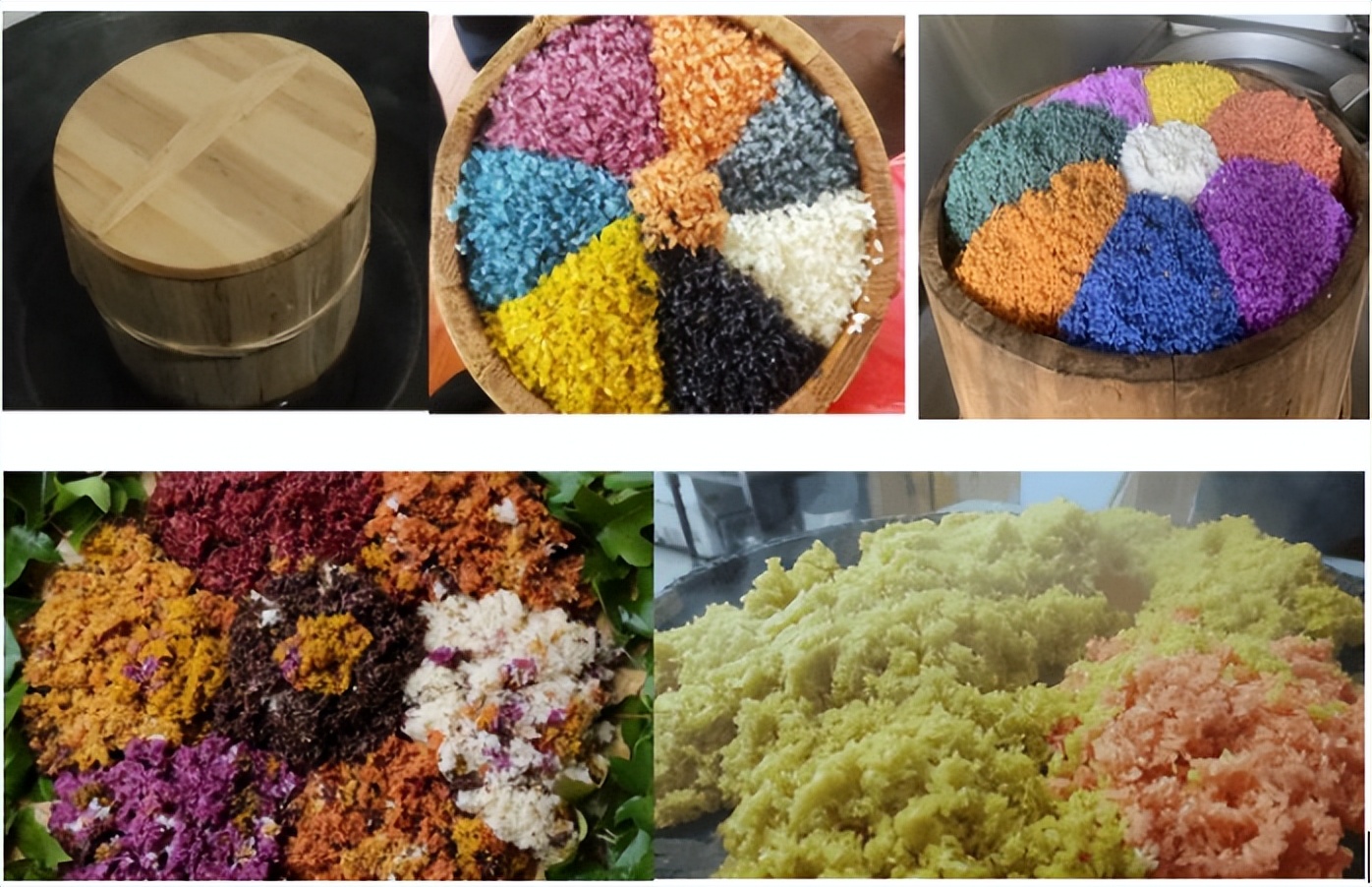 Colorful rice, another sentiment in the diet of the Buyi people - iNEWS