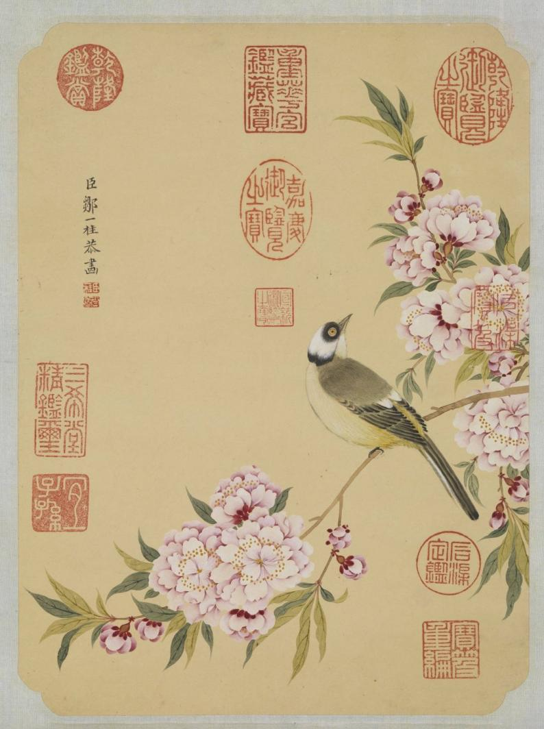 Zou Yigui: Passing colored brushes in a dream, sending flowers and ...