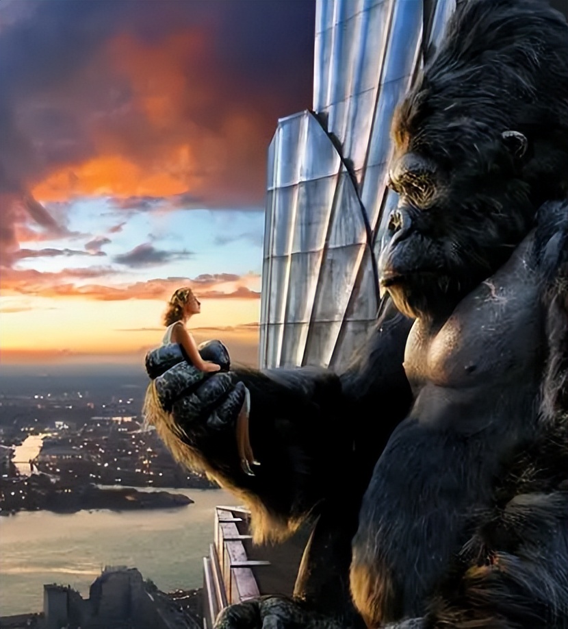 The movie "King Kong" interprets King Kong's wisdom and emotions, how ...