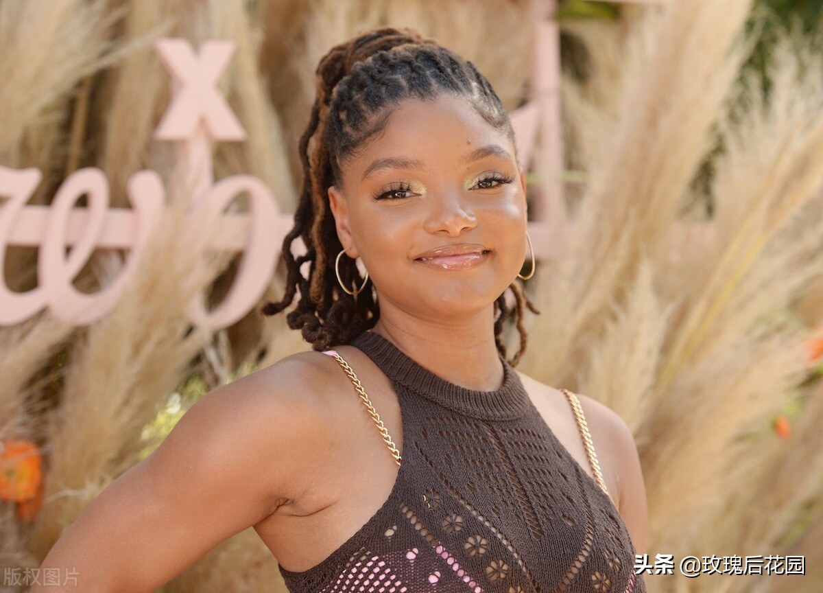 "The Little Mermaid" Hailey Bailey appeared at the event, wearing a ...