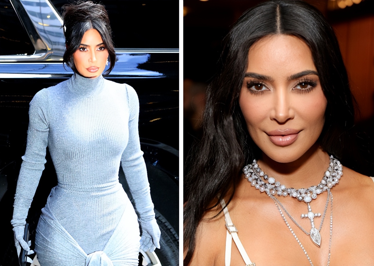 Kim Kardashian went out in a jumpsuit, highlighting her hourglass ...