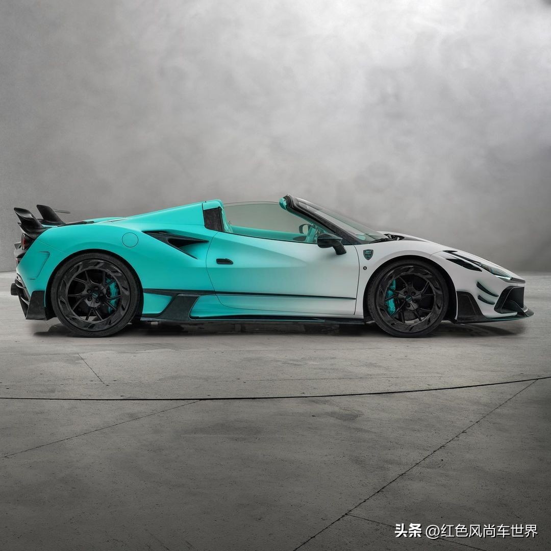Do you like Mansory's latest Ferrari F8XX Spider Turquoise Storm? - iNEWS