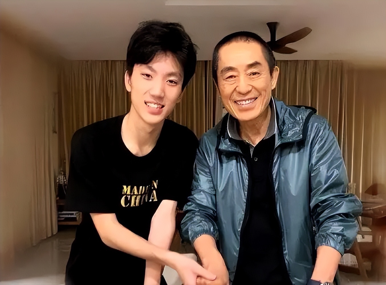 Chen Ting and Zhang Yimou's married life reveals happiness in the ...