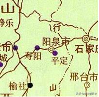 Through the map, understand the historical changes of Yangquan City ...