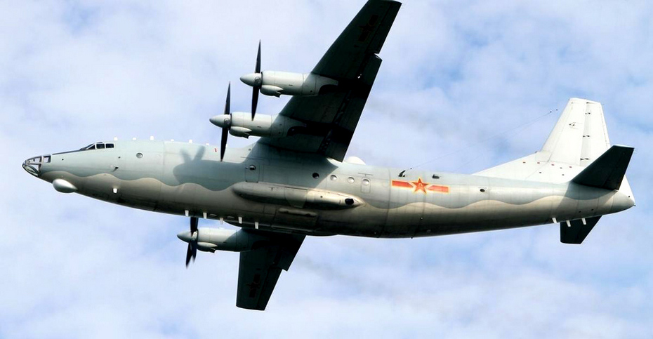 The PLA's latest Y-9DZ electronic warfare aircraft was intercepted ...