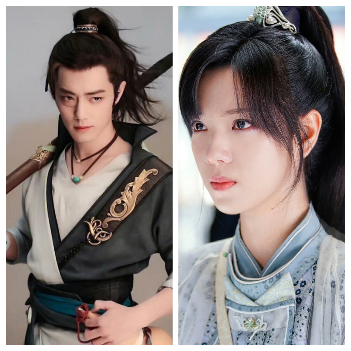 Xiao Zhan and Zhuang Dafei star in Tsui Hark's new film "Legend of the Condor Heroes: The Great ...