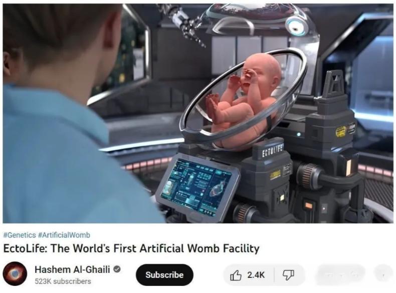 The world's first artificial womb factory, producing 30,000 babies a ...