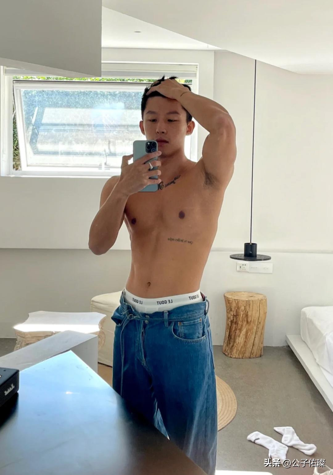 [Strong young man] He Zhiwu: sunny and handsome appearance, cheerful ...