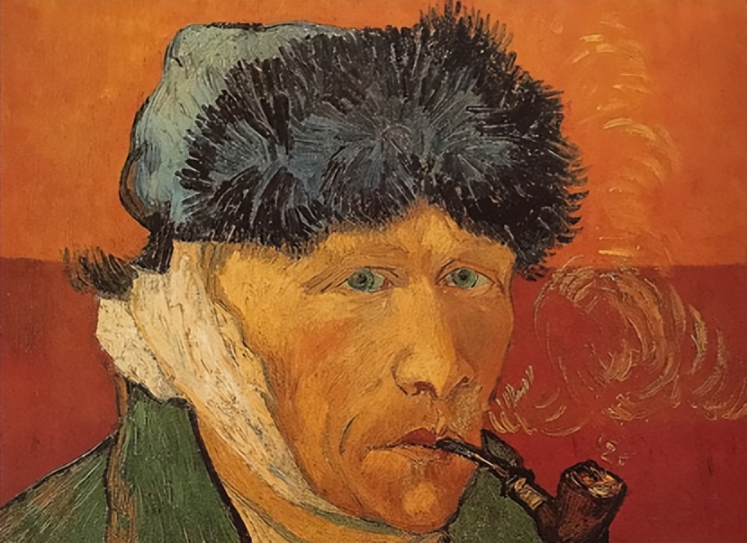 How did Van Gogh use sharp lines to outline and describe, so as to ...