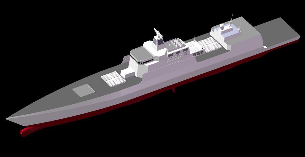 Not 055B and 052E, this is China's new destroyer. Is the 003 aircraft carrier really equipped ...