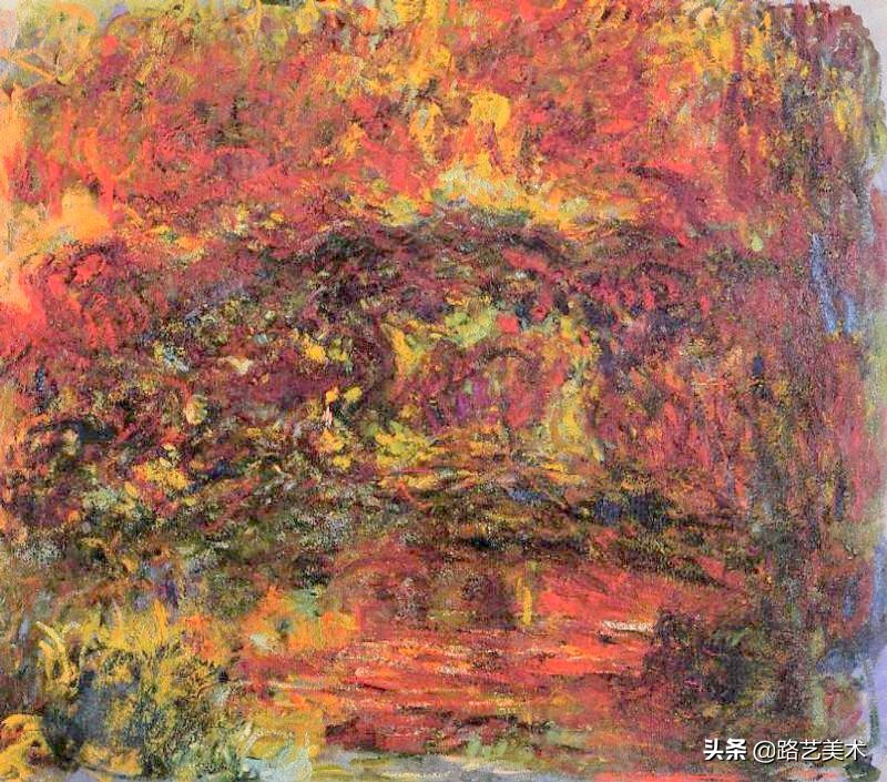 Monet's later years oil painting works: Nihonbashi - iNEWS