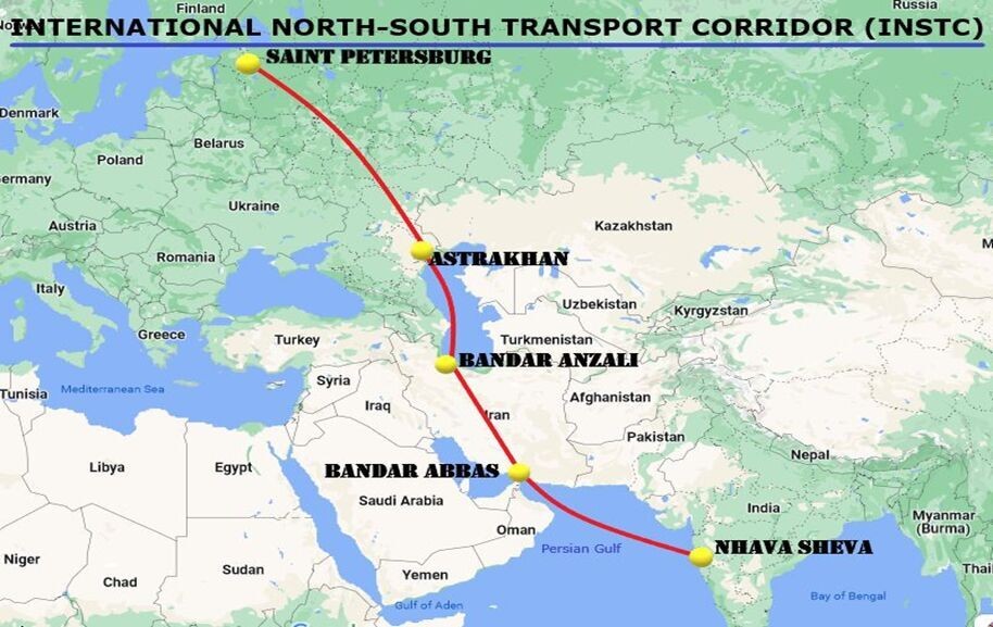 Bypassing the Suez Canal, India, Iran and Russia jointly opened up a ...