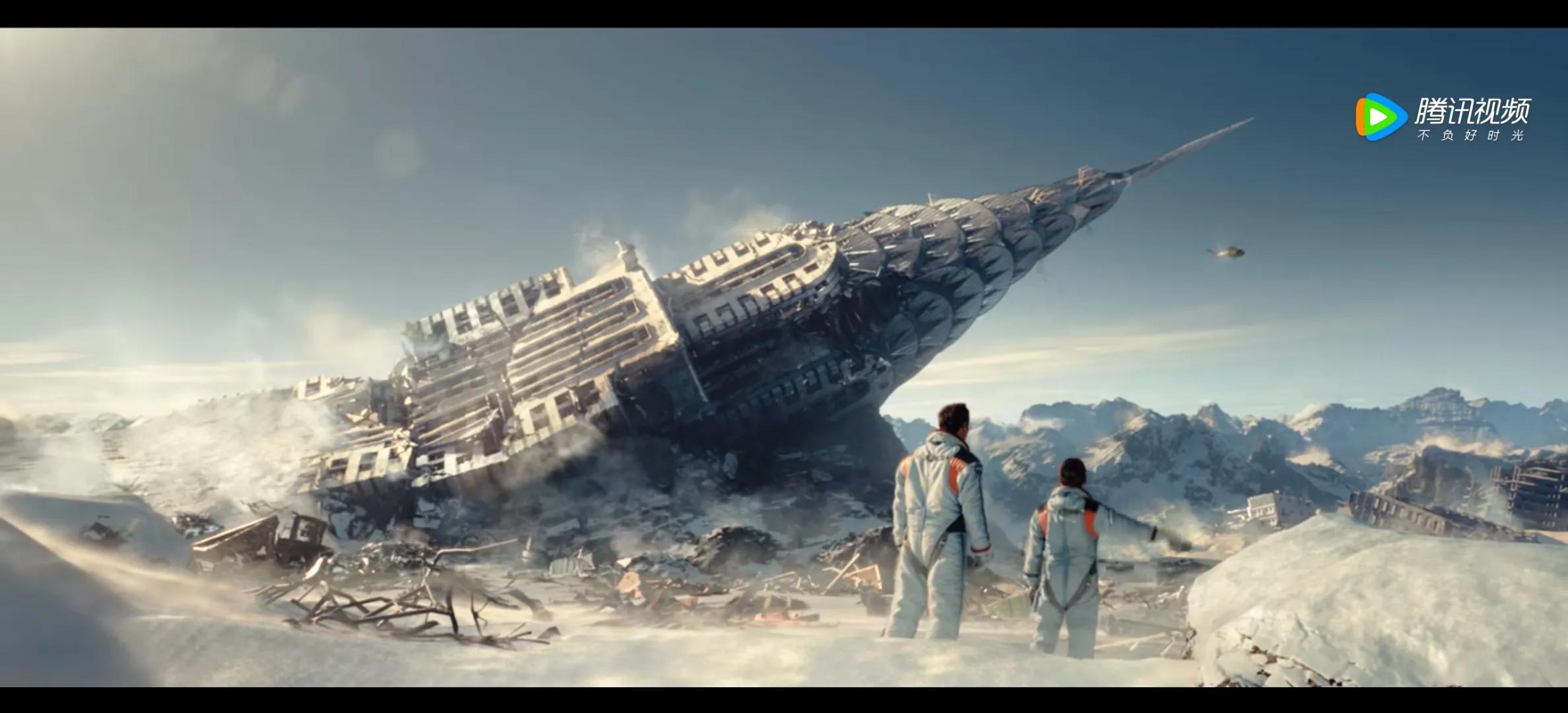 Science fiction disaster film "Moonfall": Inside the moon, there is ...