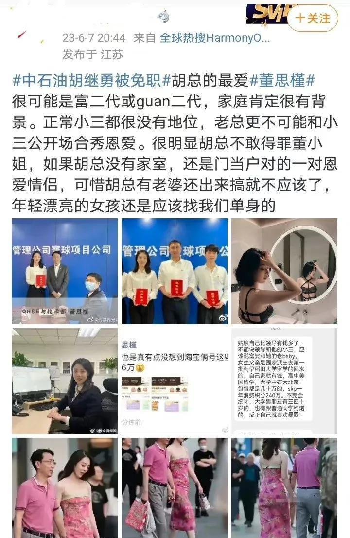 Undeleted photos of "Miss Dong" leaked out, they are so beautiful, no wonder Mr. Hu and her ...