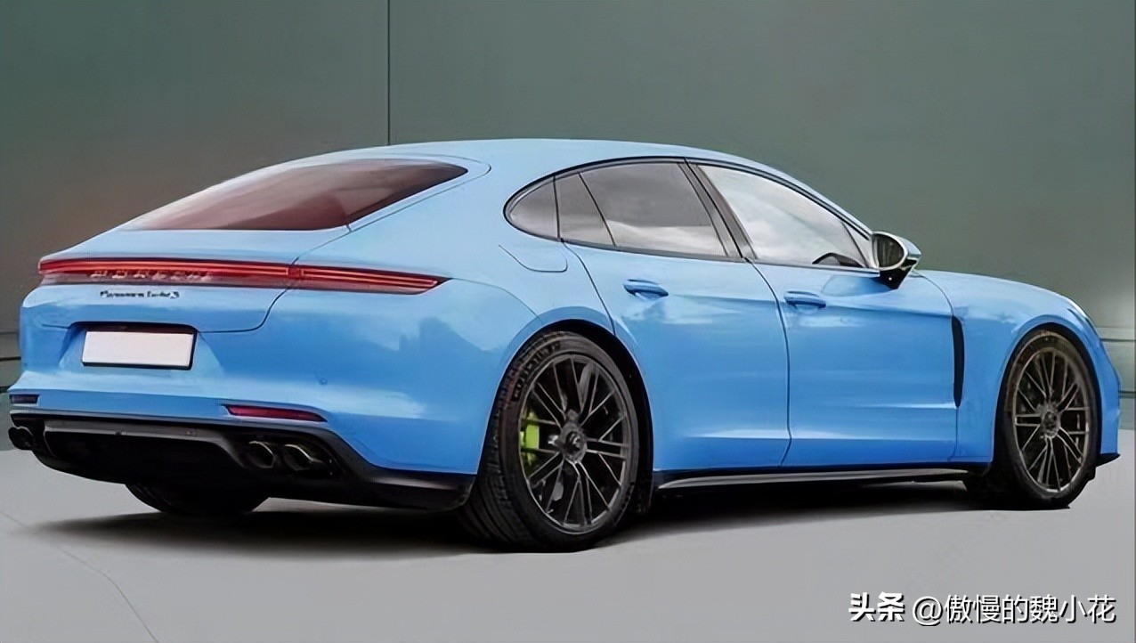 The new "Panamera" is launched, the interior has changed, and it is ...
