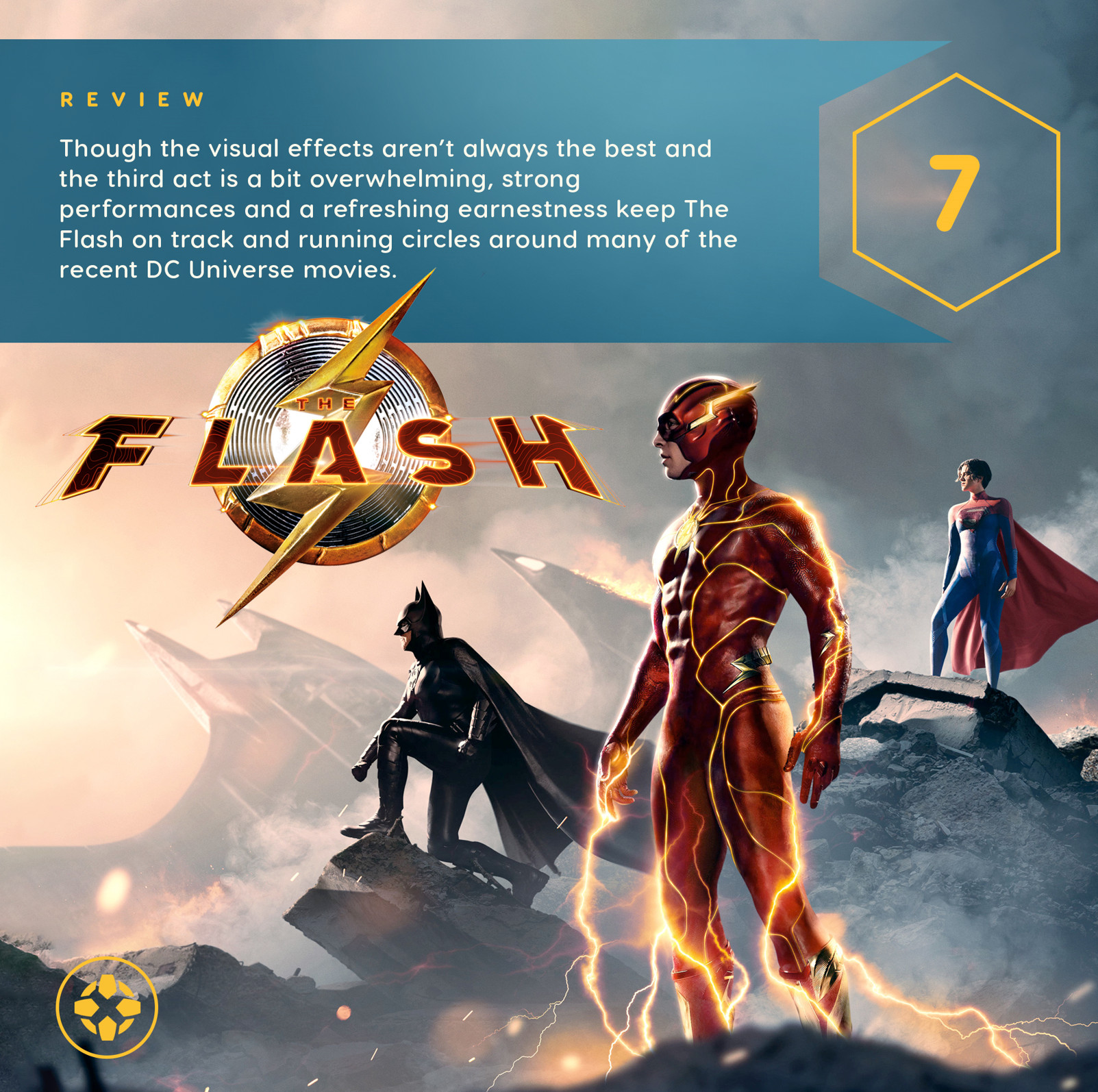 "The Flash", another parallel universe movie, IGN scores 7 - iMedia