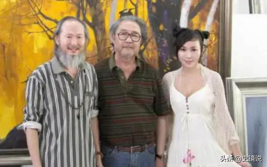 Controversial painter Li Zhuangping let his 17-year-old daughter be a ...