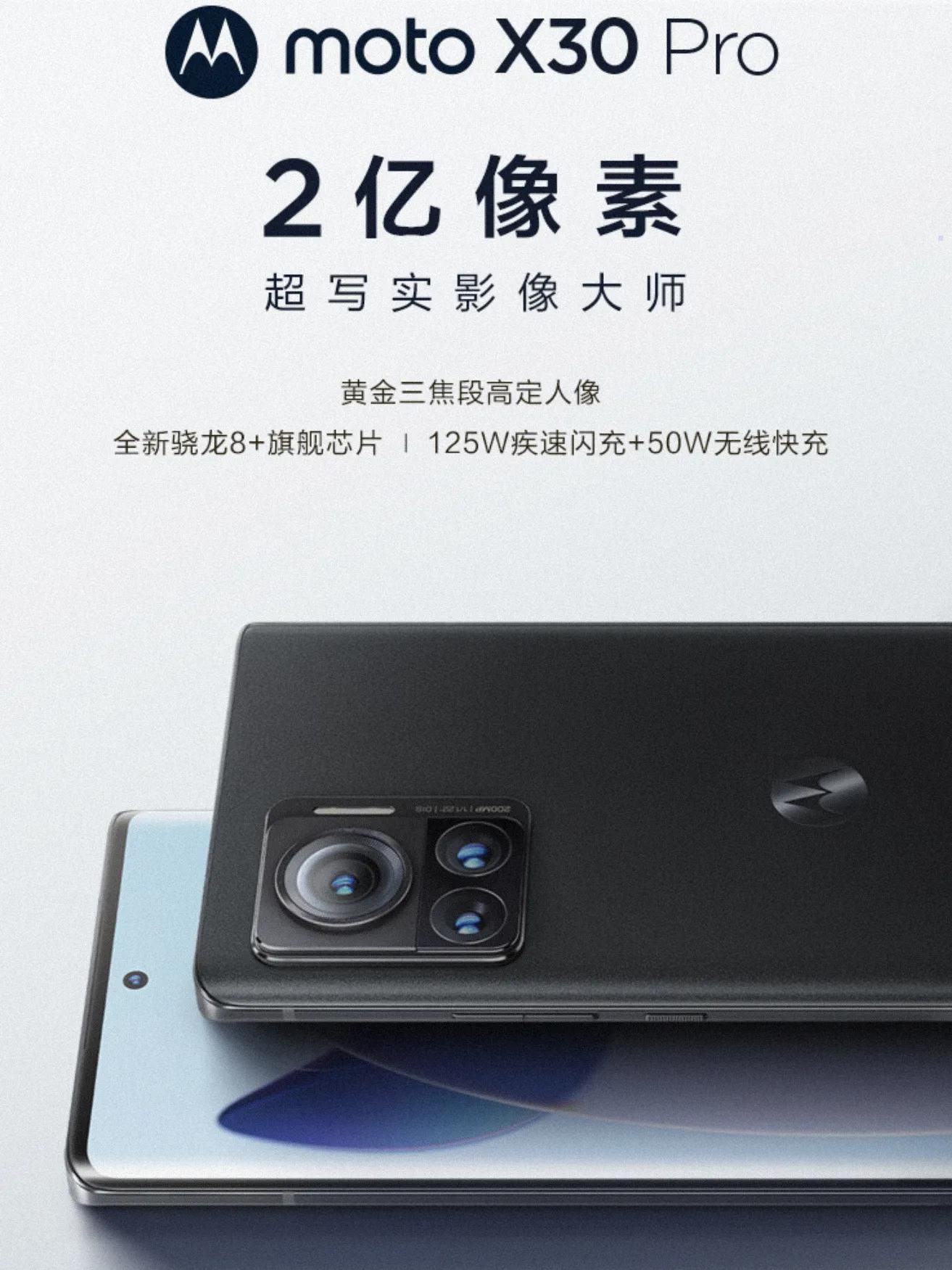 摩托羅拉X30Pro詳細參數 - 頭條匯