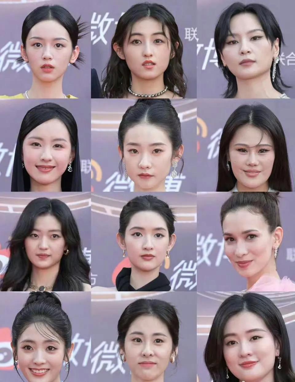 A list of female stars' birth pictures, without beauty and filters Zhou ...