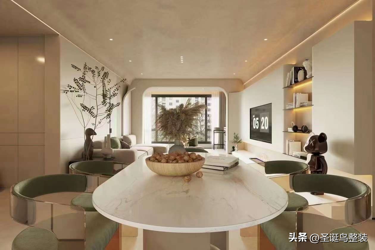 120㎡ modern style, exquisite texture and temperament, high-end sense ...