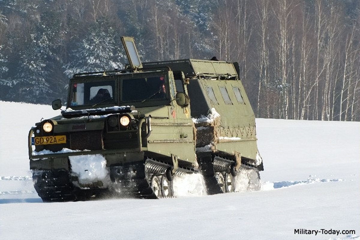 The originator of the articulated tracked vehicle - Sweden's Bv202 - iNEWS