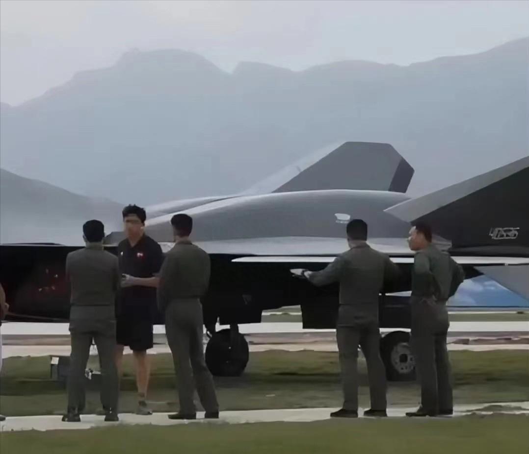 The footage before the "test flight" of the Baidi fighter jet was ...