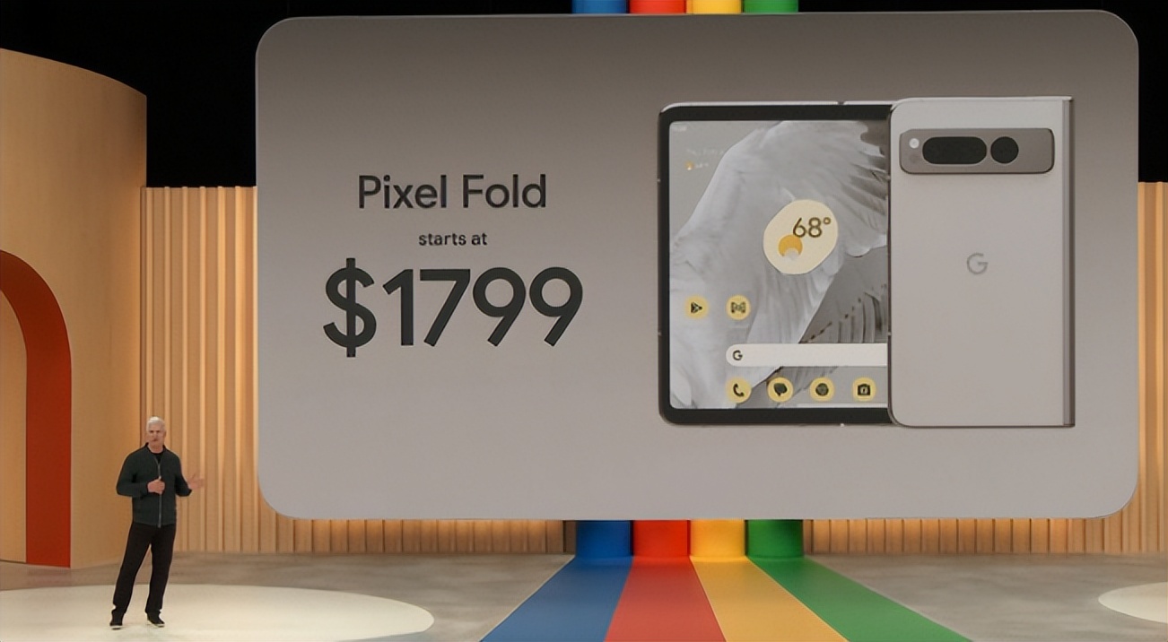 Google's "pro-son" folding screen, Pixel Fold officially released, the ...