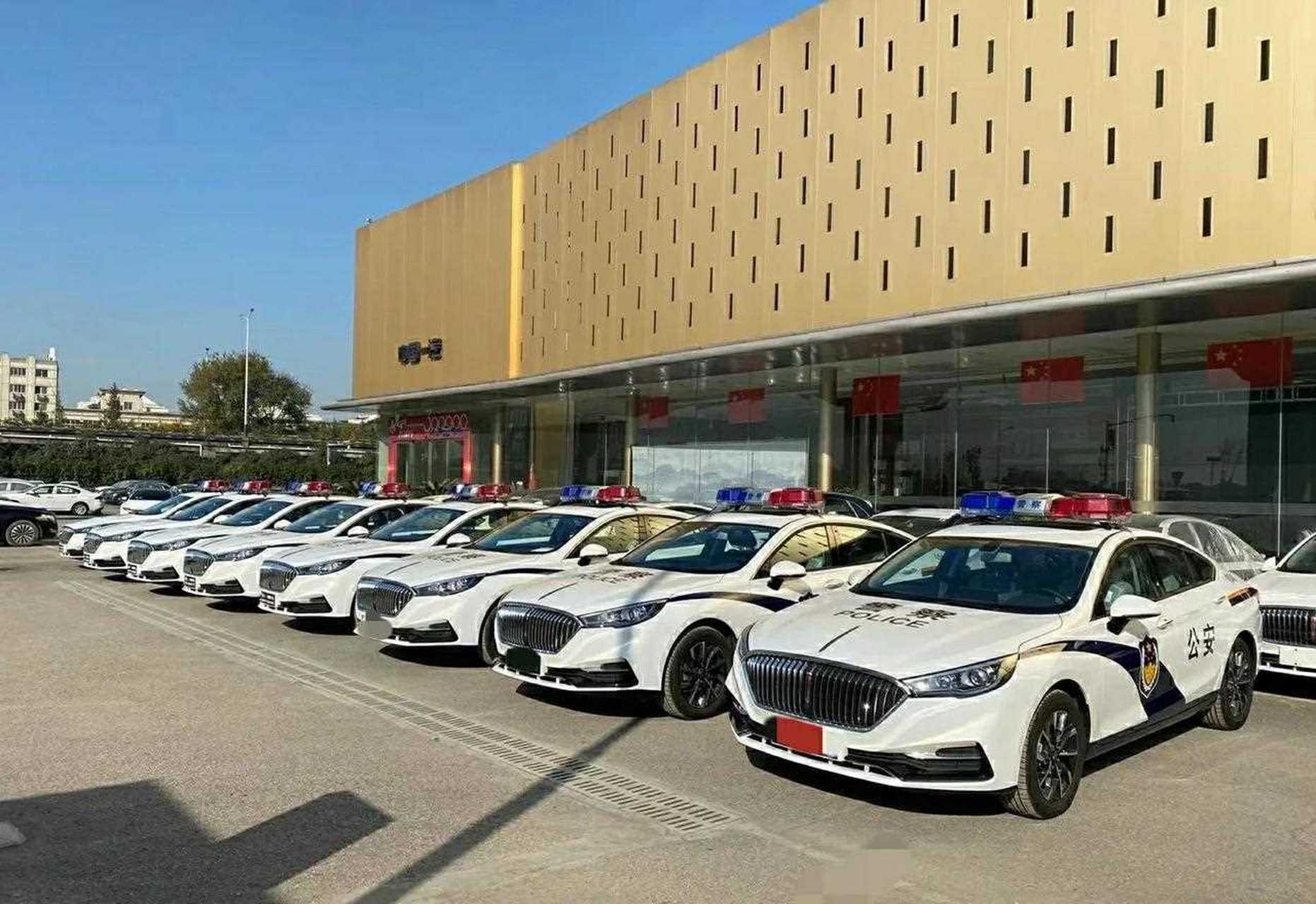 Chinese police cars have been "changed" again, this time no longer use ...