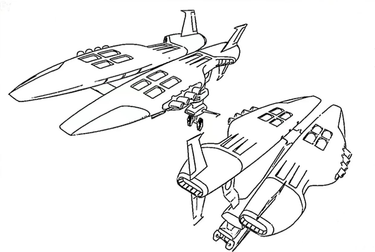 Mobile Suit Gundam Universe Century: Zeon Principality Papua Class ...