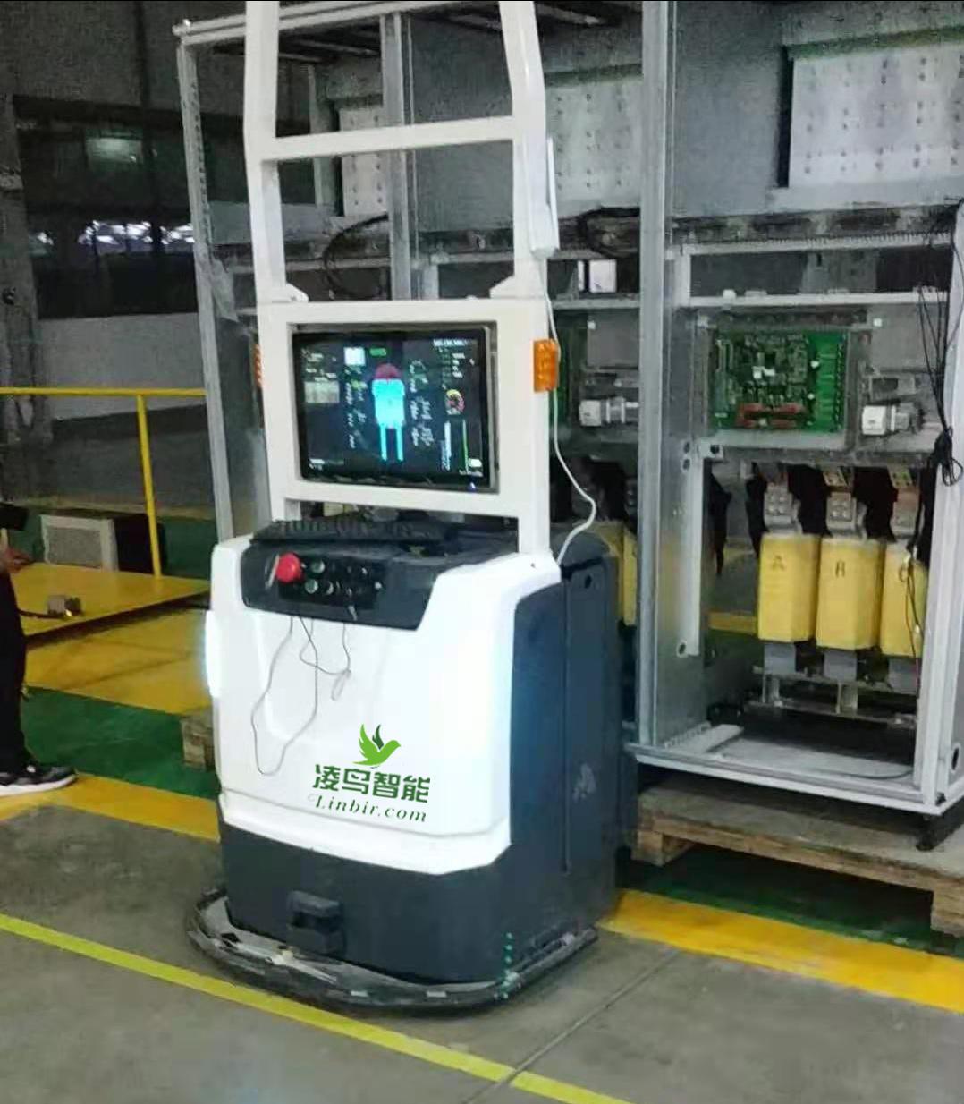 What systems can AGV trucks be used for docking with on-site production ...