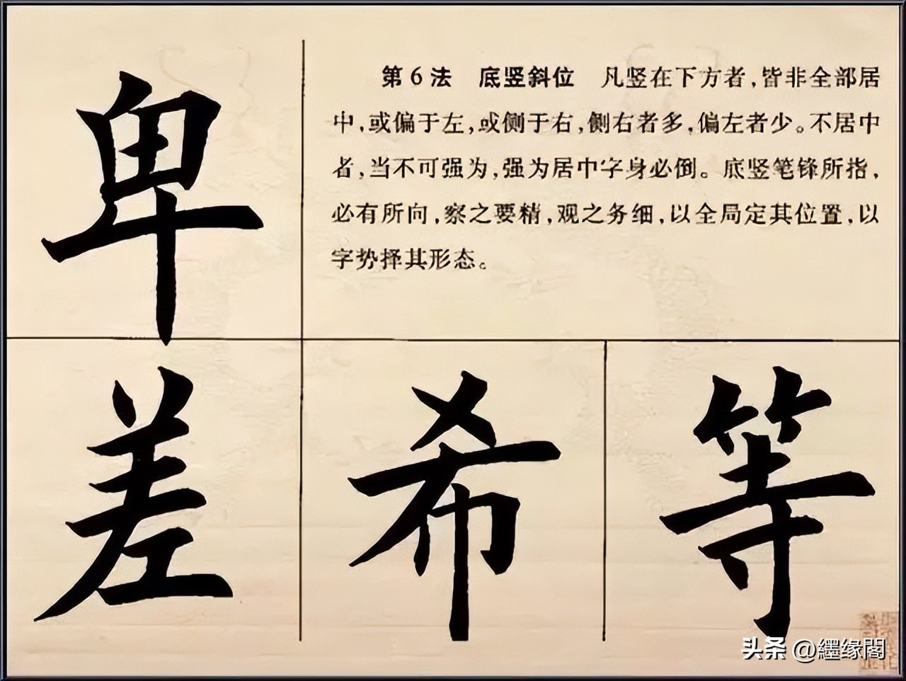 9 ways to decompose the structure of European style regular script ...