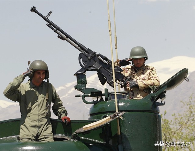 Iran's Aghareb wheeled armored vehicle, troop carrier changed to fire ...