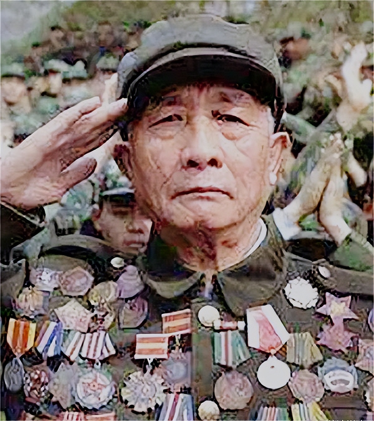 Captured the Kuomintang lieutenant general alone, and fought until only ...