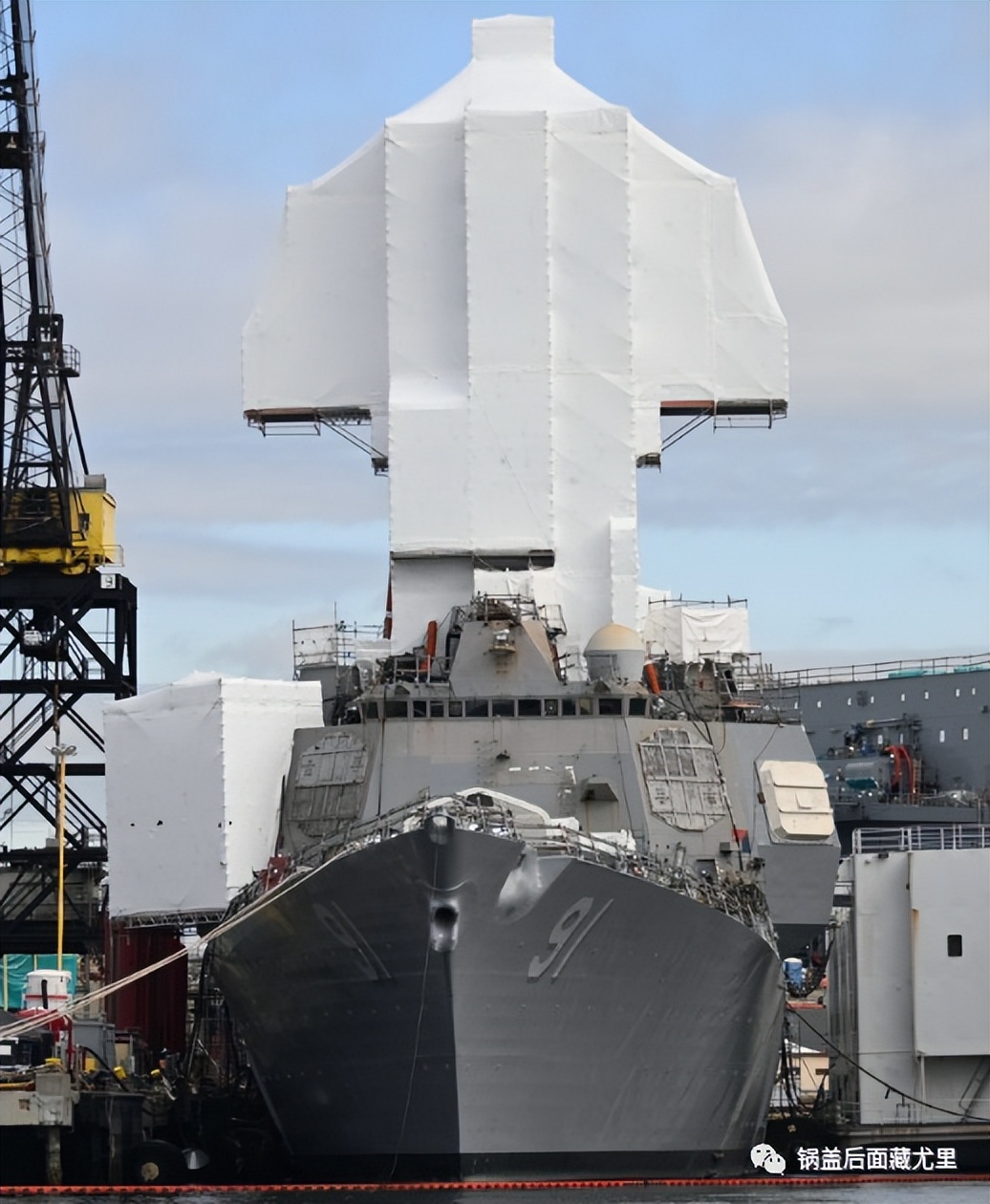 Comprehensive performance increased by 100 times! US Navy Destroyer USS ...