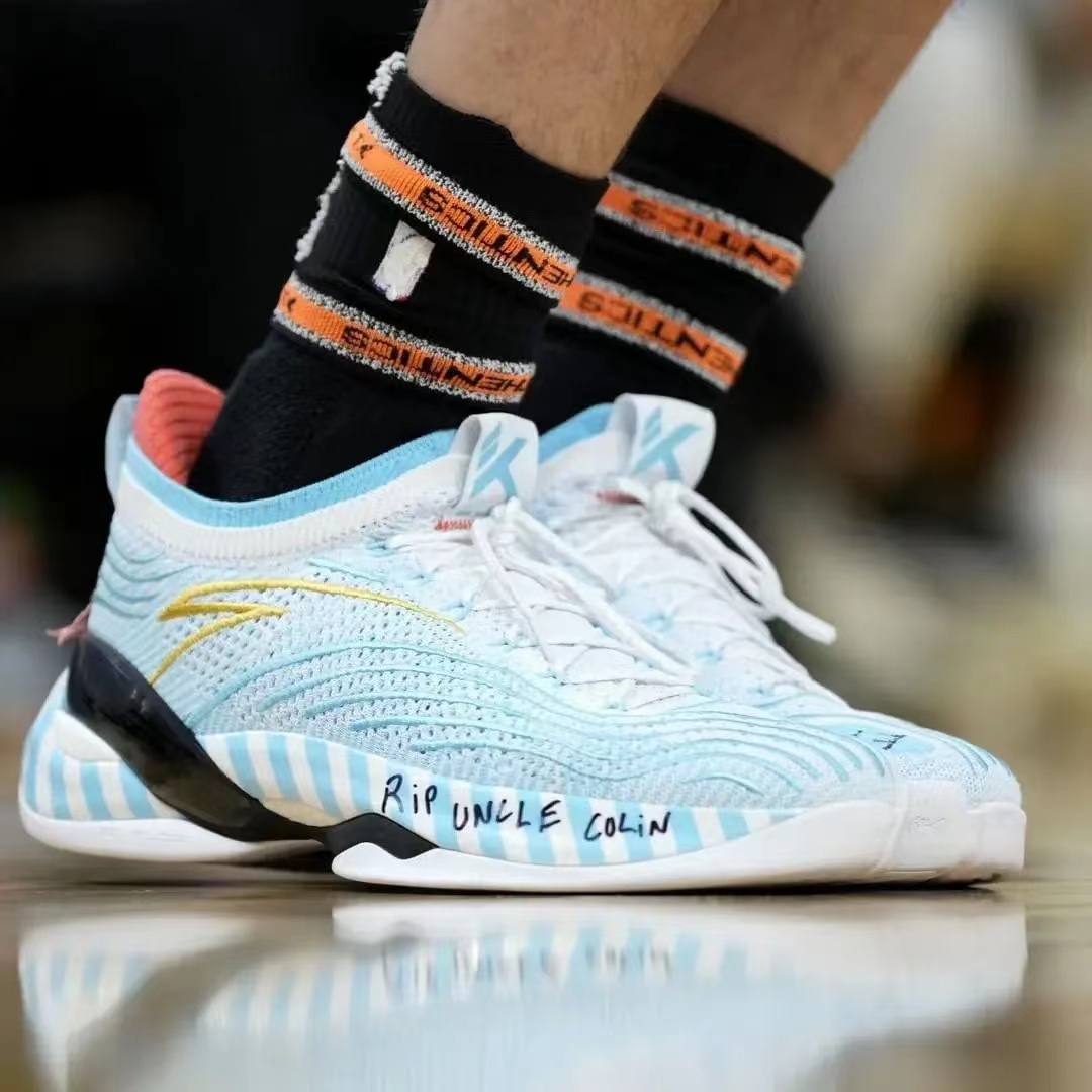 Anta KT7 low-top version "Sailor" color matching exposure!Neptune soup ...