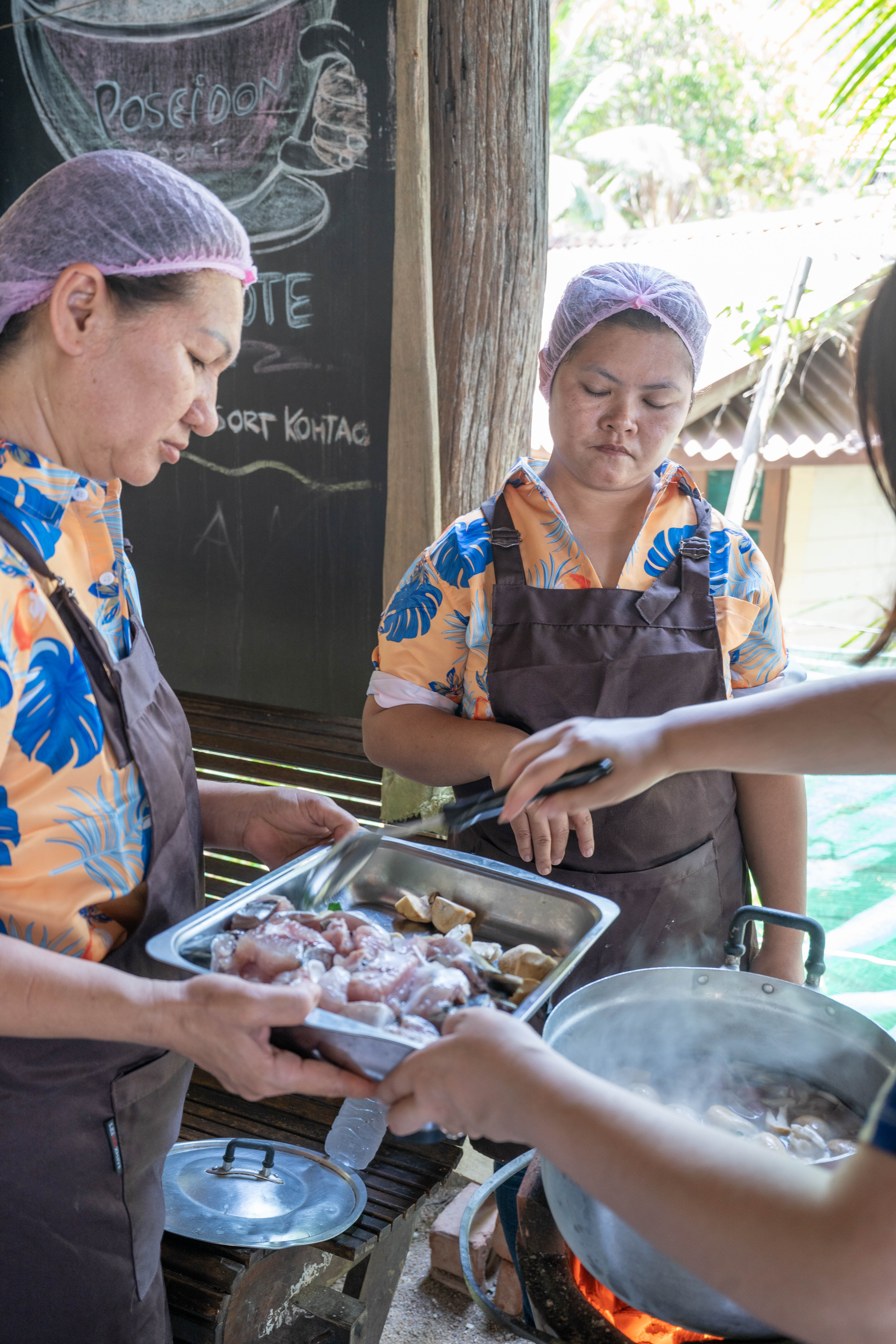 Experience a "zero pollution" cooking class in Thailand, it turns out ...