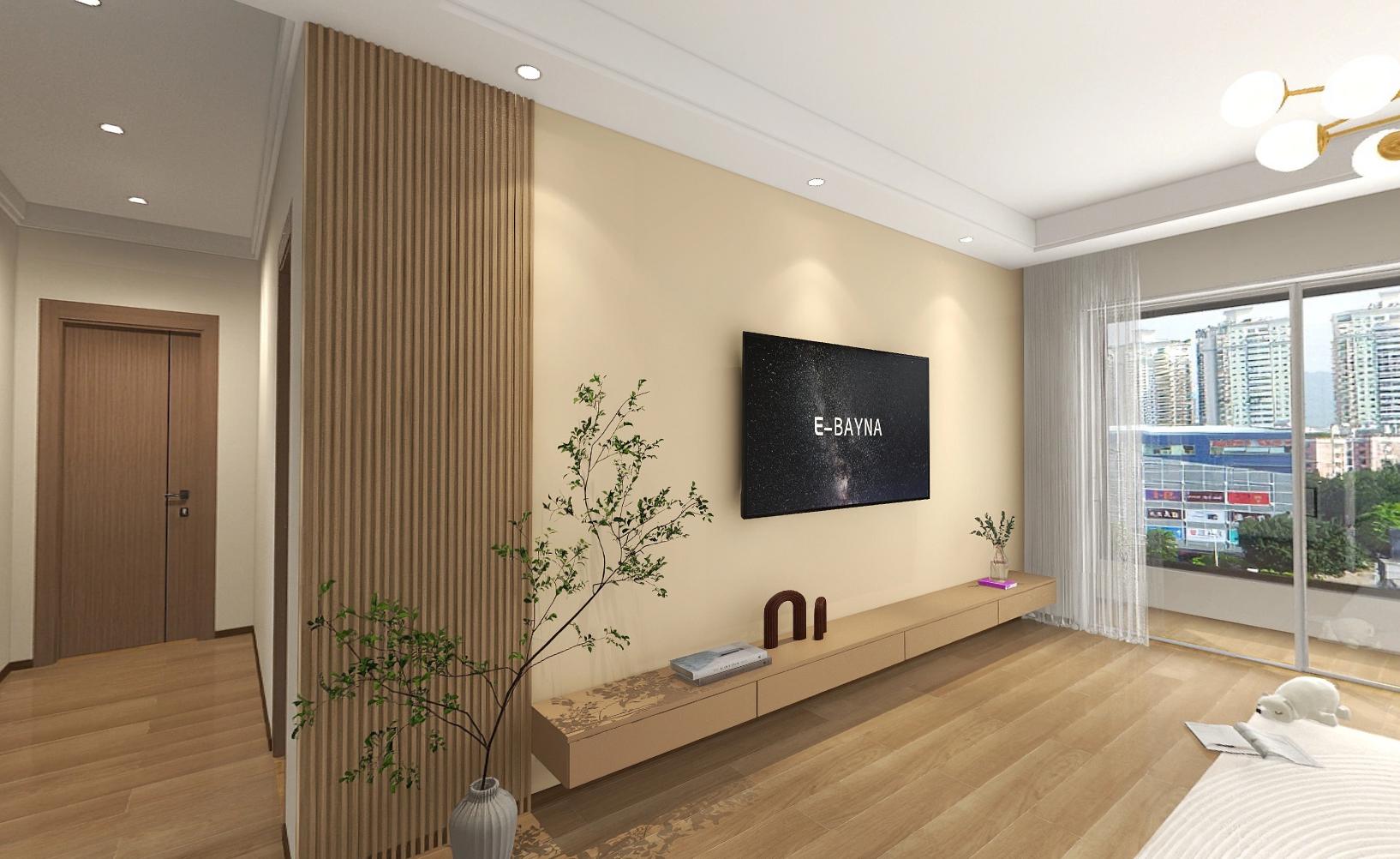 Deyuan Mansion has three rooms and two halls, 140 square meters, modern ...
