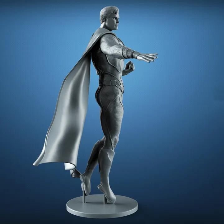 Watch movies from 3D printed character models - Superman - iNEWS