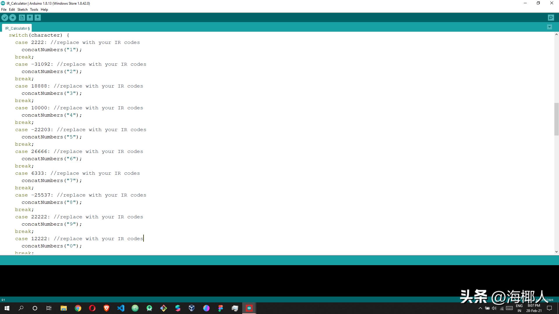 Arduino + LCD1602 screen to realize remote control calculator - iNEWS